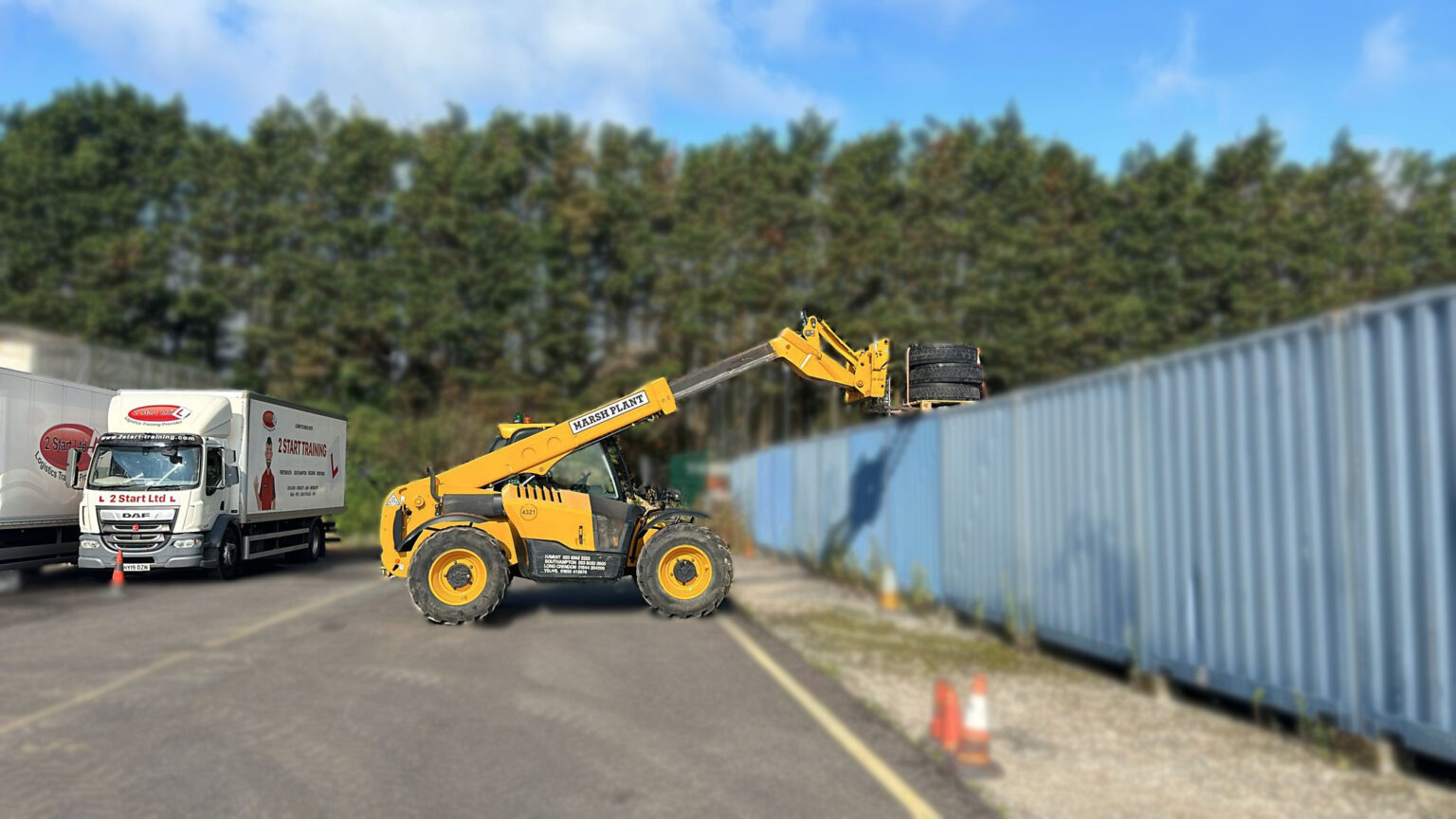 Everything You Need to Know About Rough Terrain Telehandlers | 2 Start Ltd